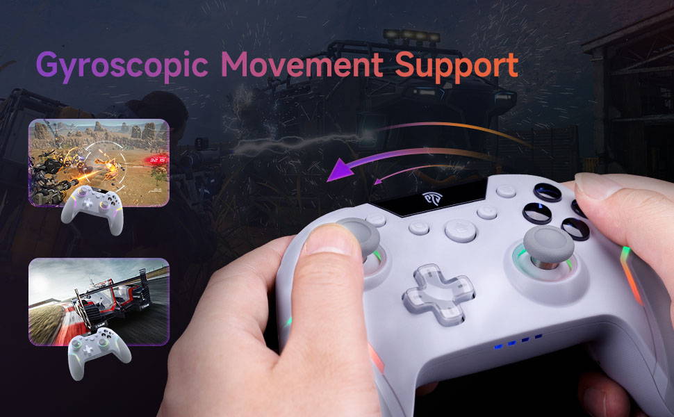 EasySMX X20 PC Switch Steam Deck iOS Android Gaming Controller with Trigger Lock and Hall Effect ...